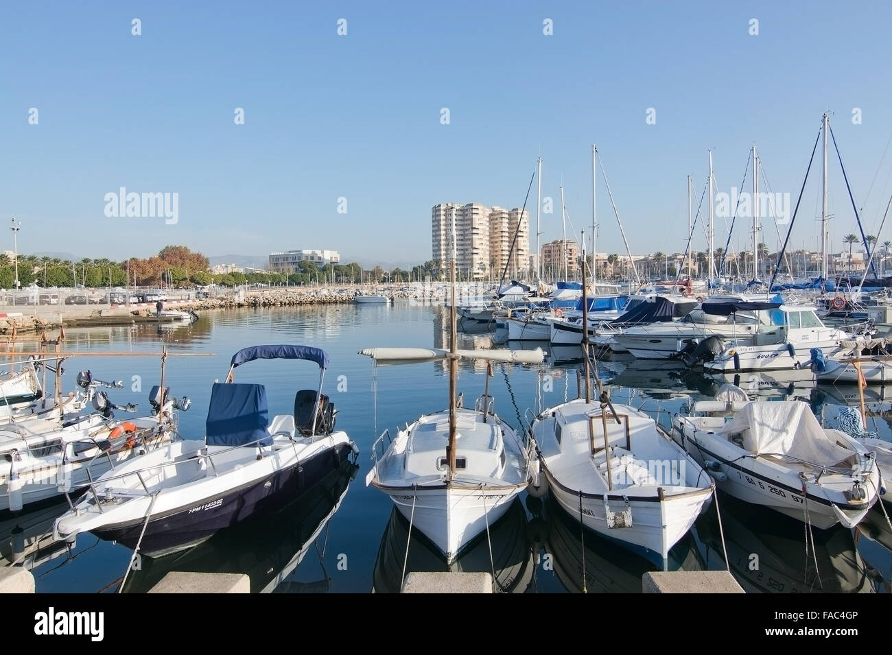 Boats in portixol marina hi-res stock photography and images - Alamy