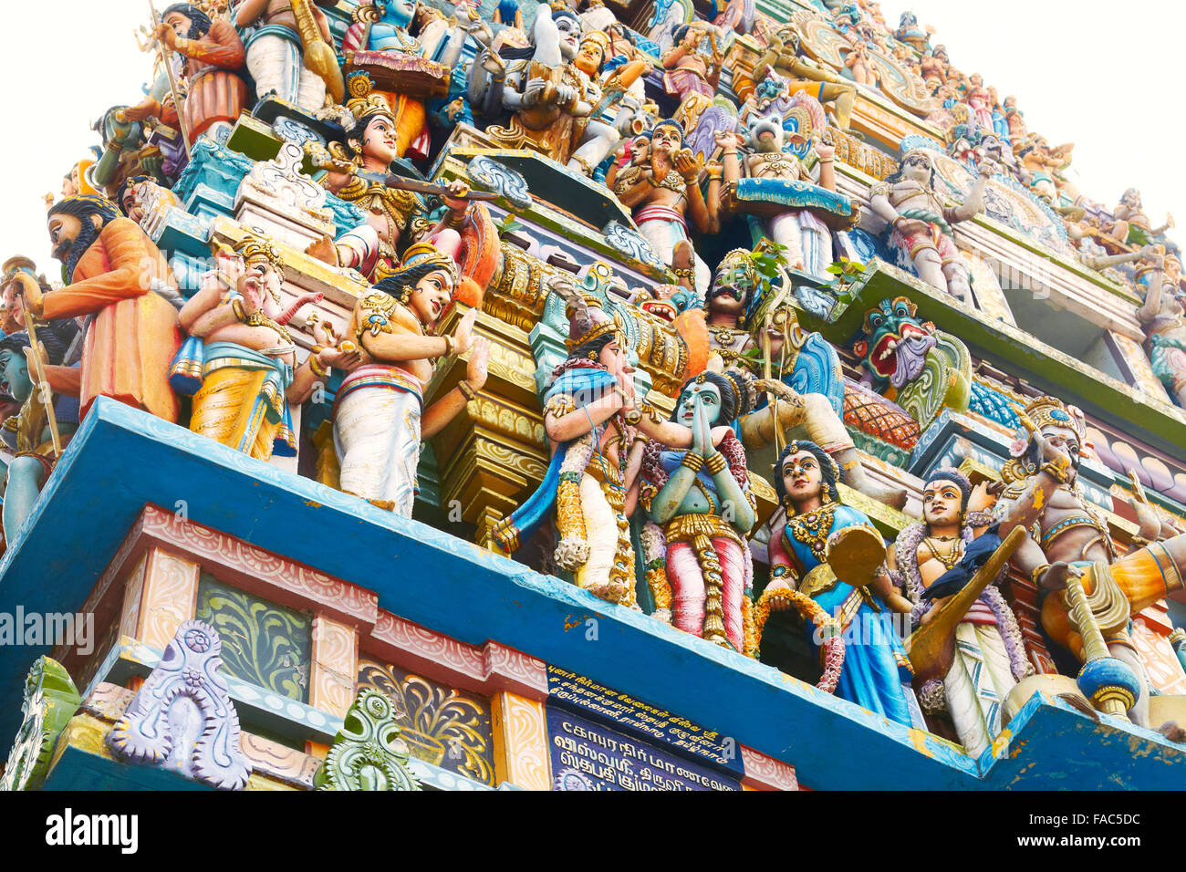 Close up gopuram sri hi-res stock photography and images - Alamy