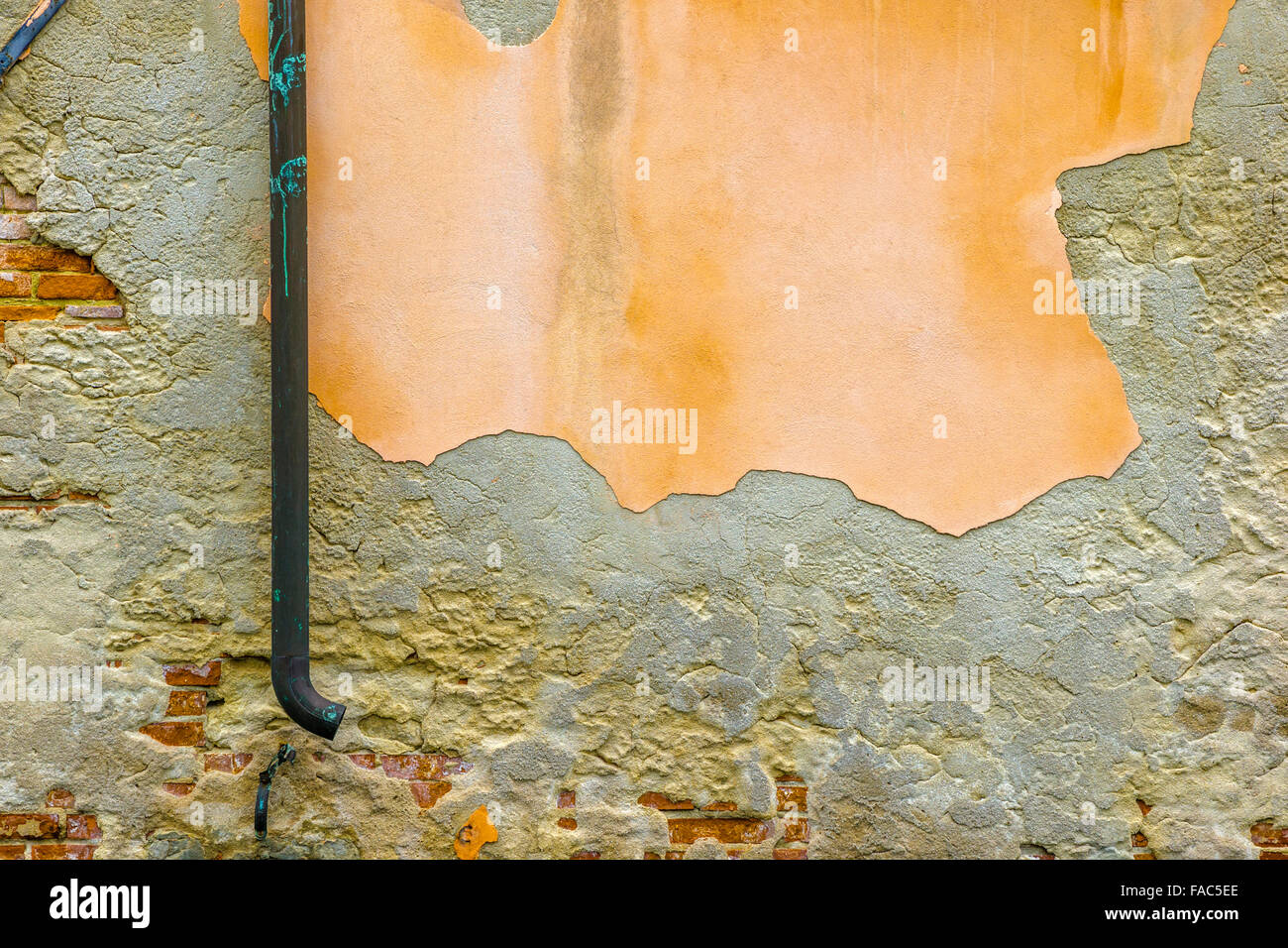 deteriorating plaster wall, Venice Stock Photo - Alamy
