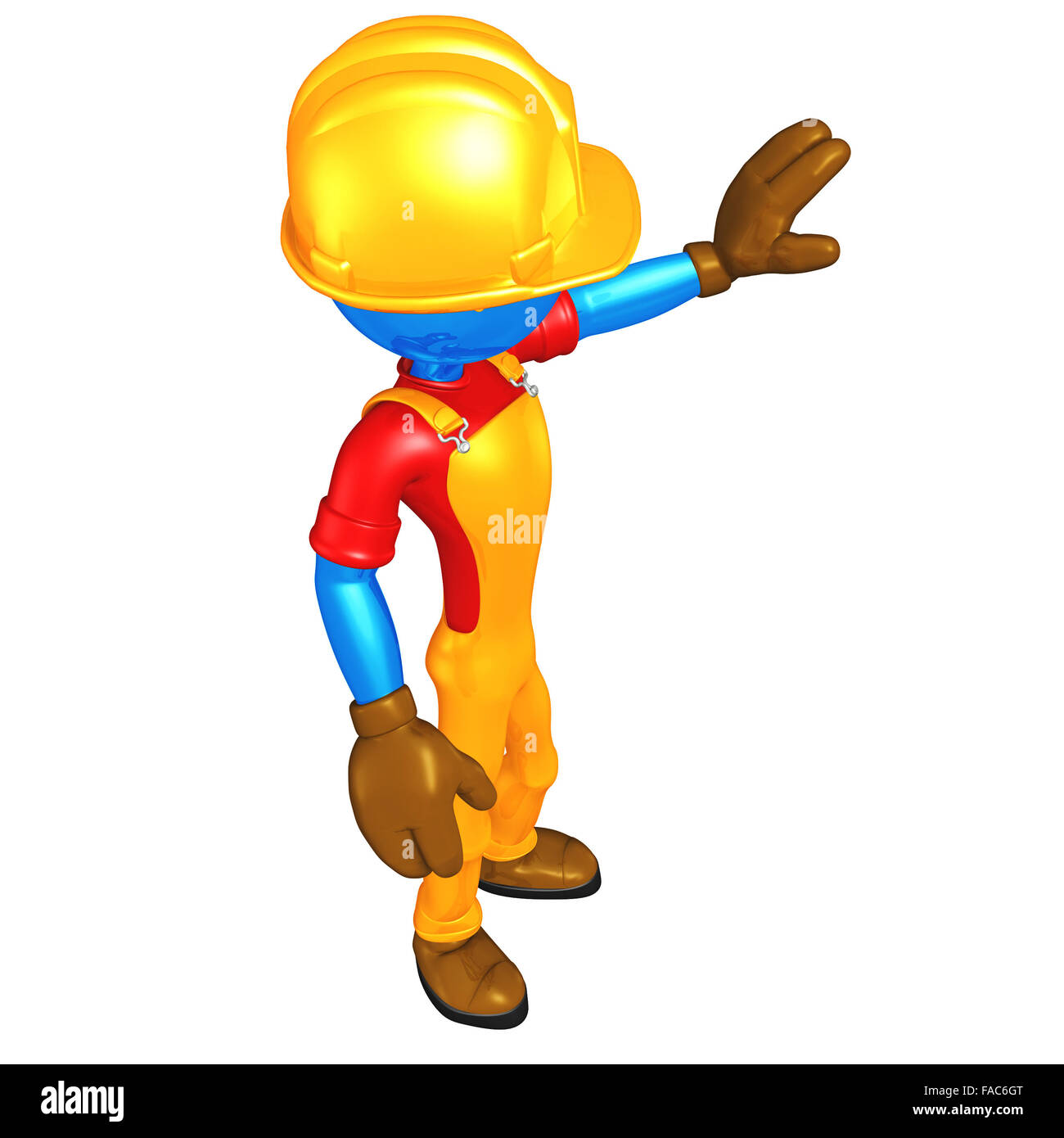 Industrial workers cartoon Cut Out Stock Images & Pictures - Alamy