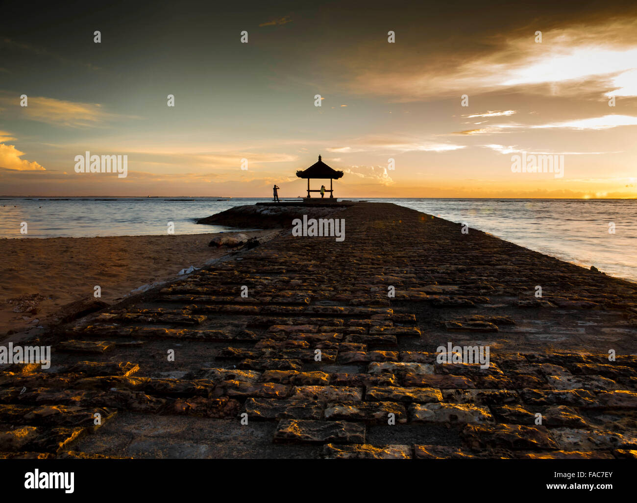 pagoda, sun, rise, water, clouds, colourful Stock Photo - Alamy