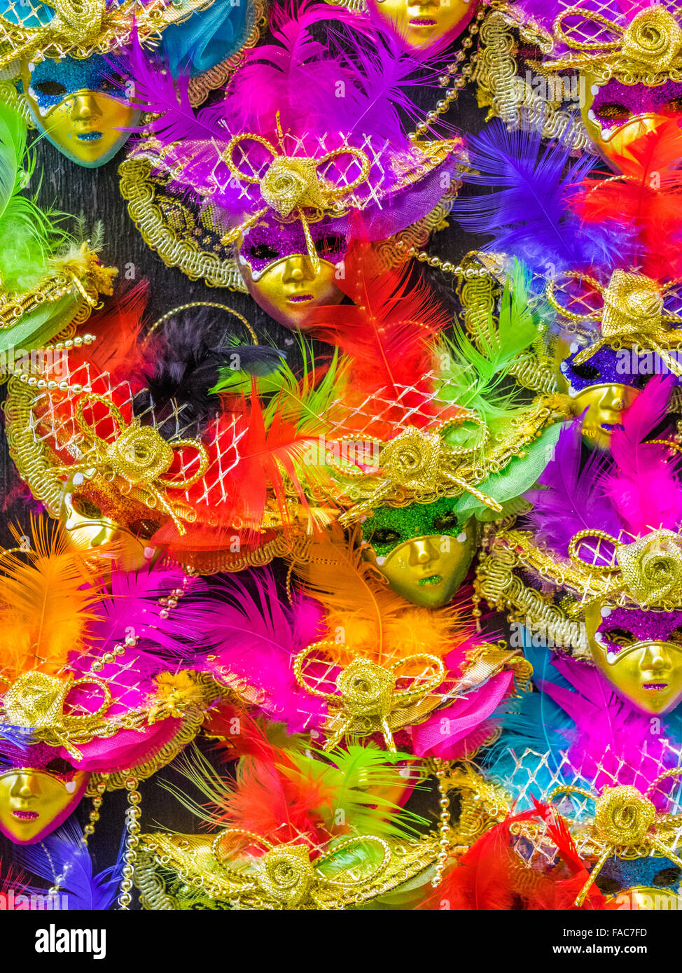 Miniature carnival masks hi-res stock photography and images - Alamy