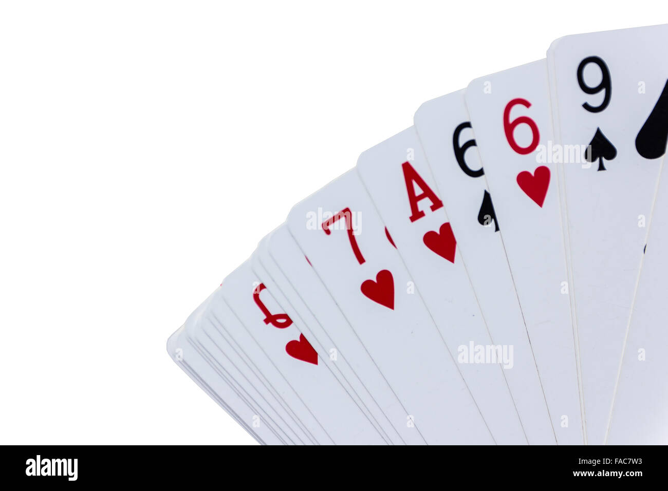 Cardboard playing cards for card games Stock Photo - Alamy