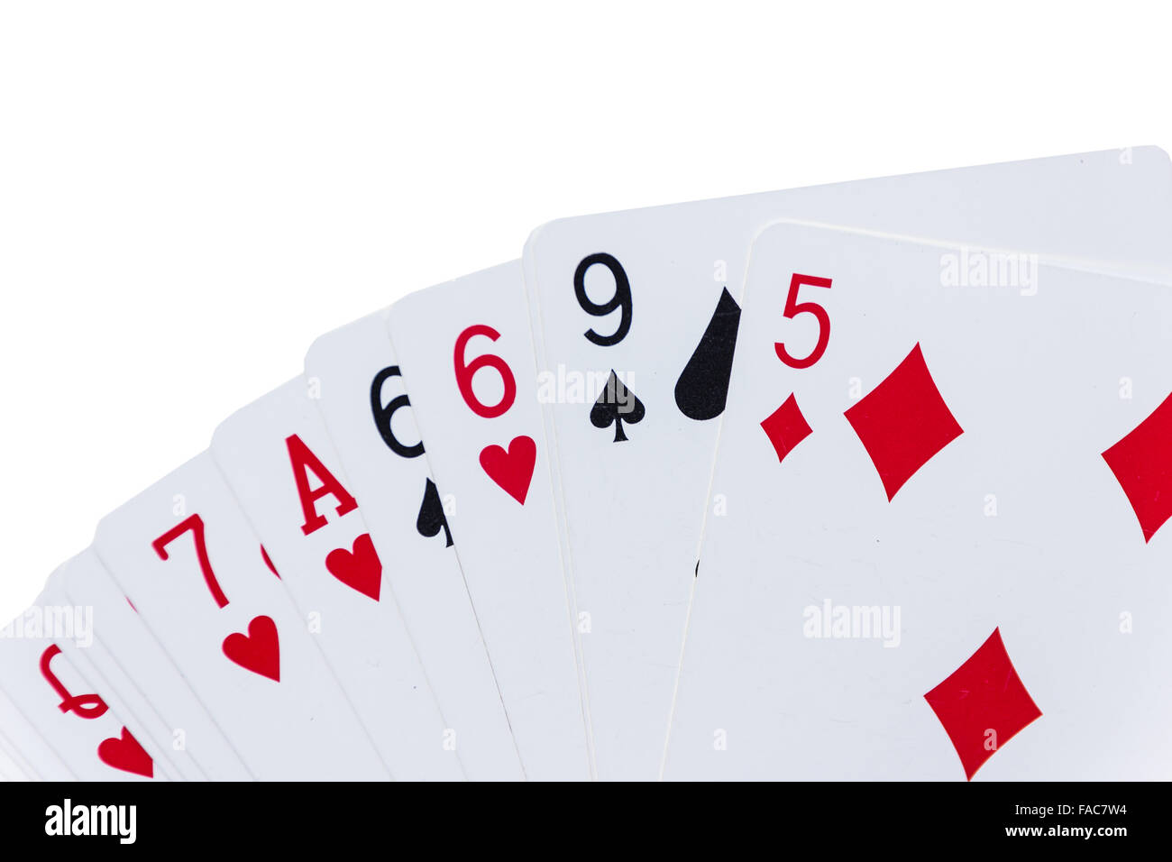 Cardboard playing cards for card games Stock Photo - Alamy