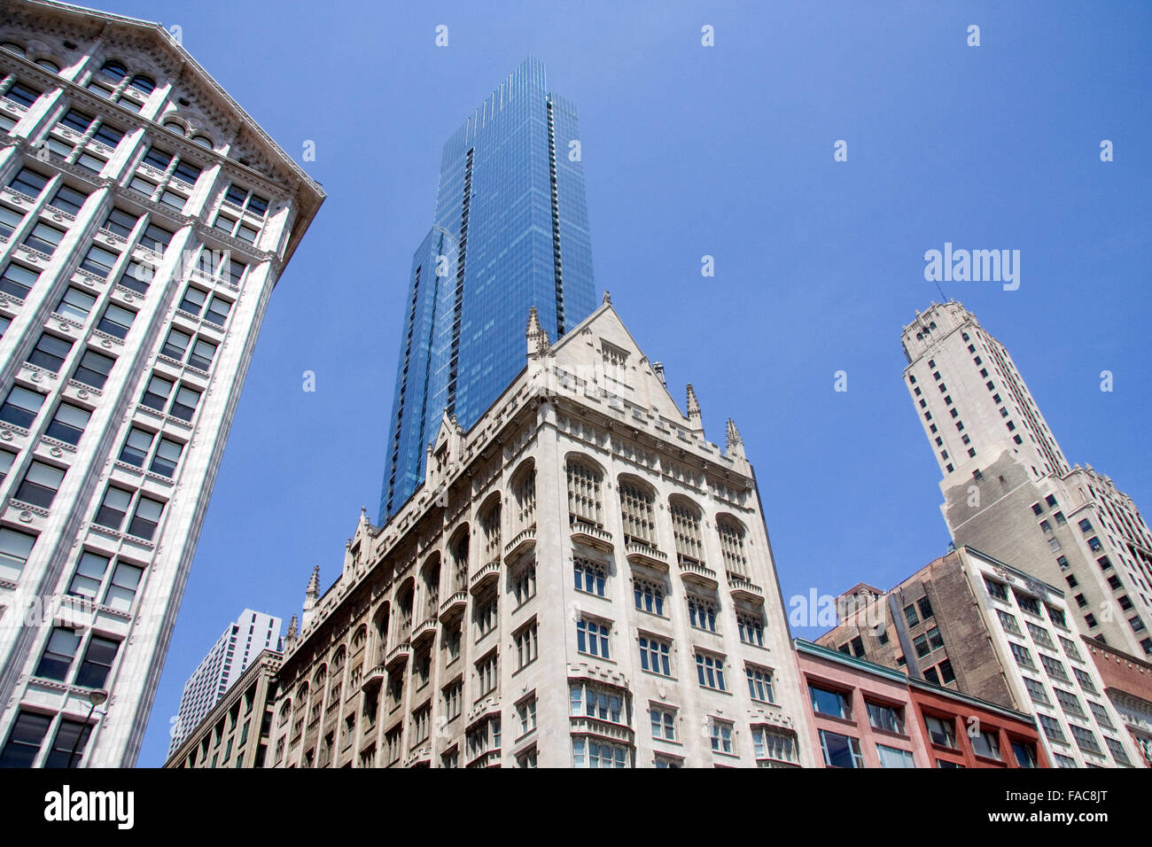 Chicago Buildings Architecture Stock Photo - Alamy
