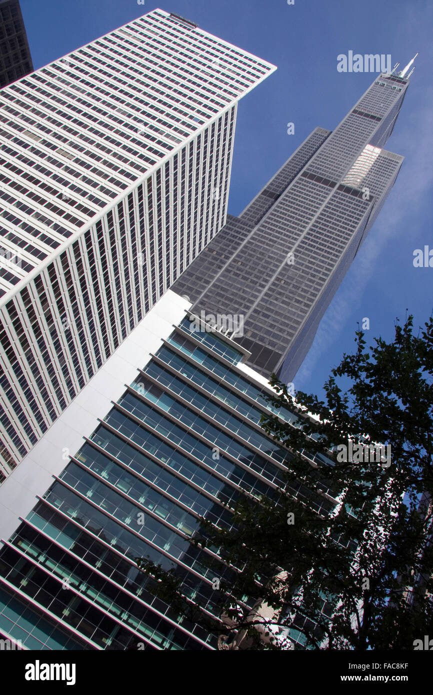 Chicago Buildings Architecture Stock Photo - Alamy