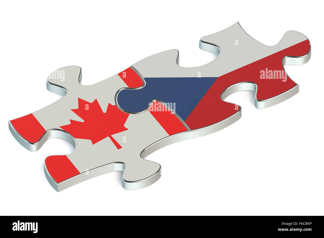 Canadian flag jigsaw puzzle hi-res stock photography and images - Alamy