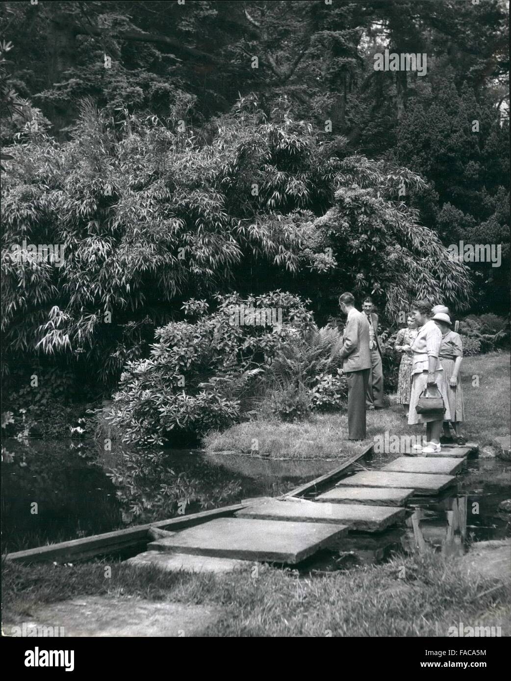 1968 - Sir Winston Churchill is very interested in fish and his ponds ...