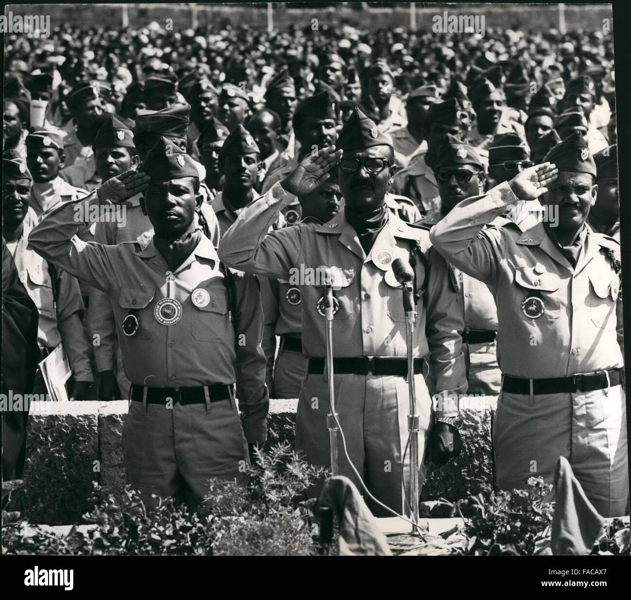 1980 - Mengistu, Banti And Atnafu: Ethiopia: Ethiopian top leaders from ...