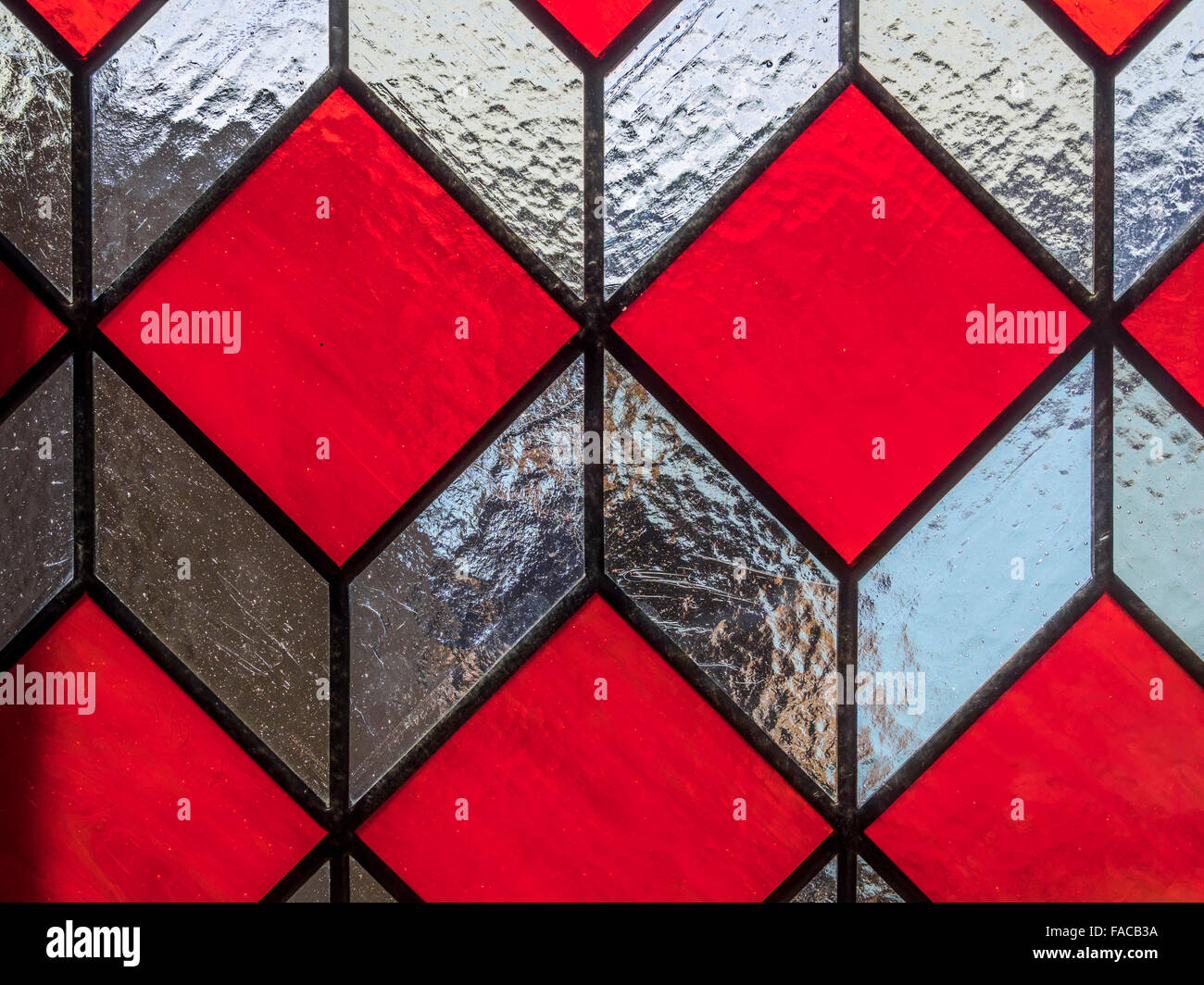 Stained glass door in Venice, Italy Stock Photo - Alamy