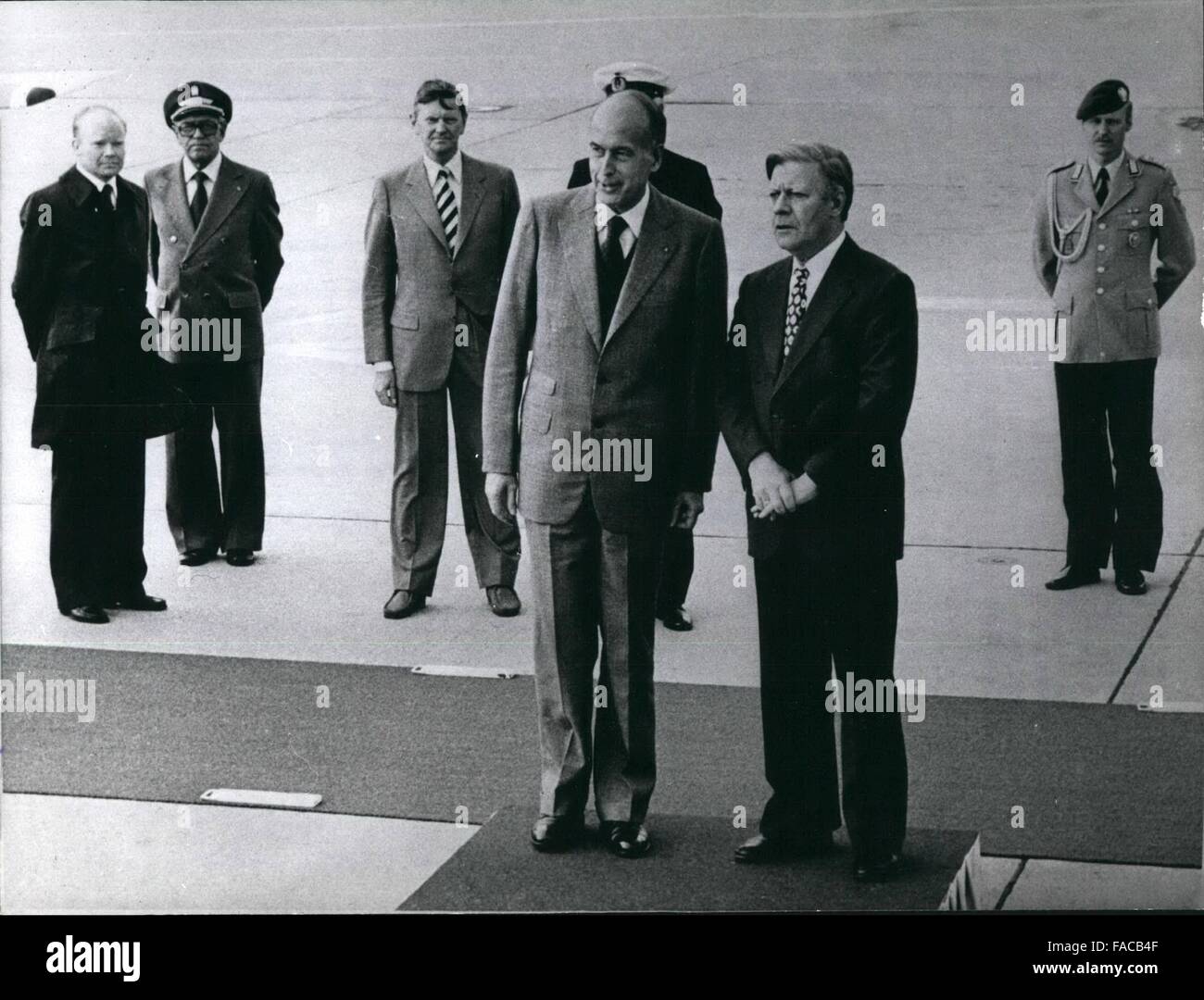 1978 - Meeting Giscard D'estaing And Schmidt In Hamburg/Frg: Only for ...