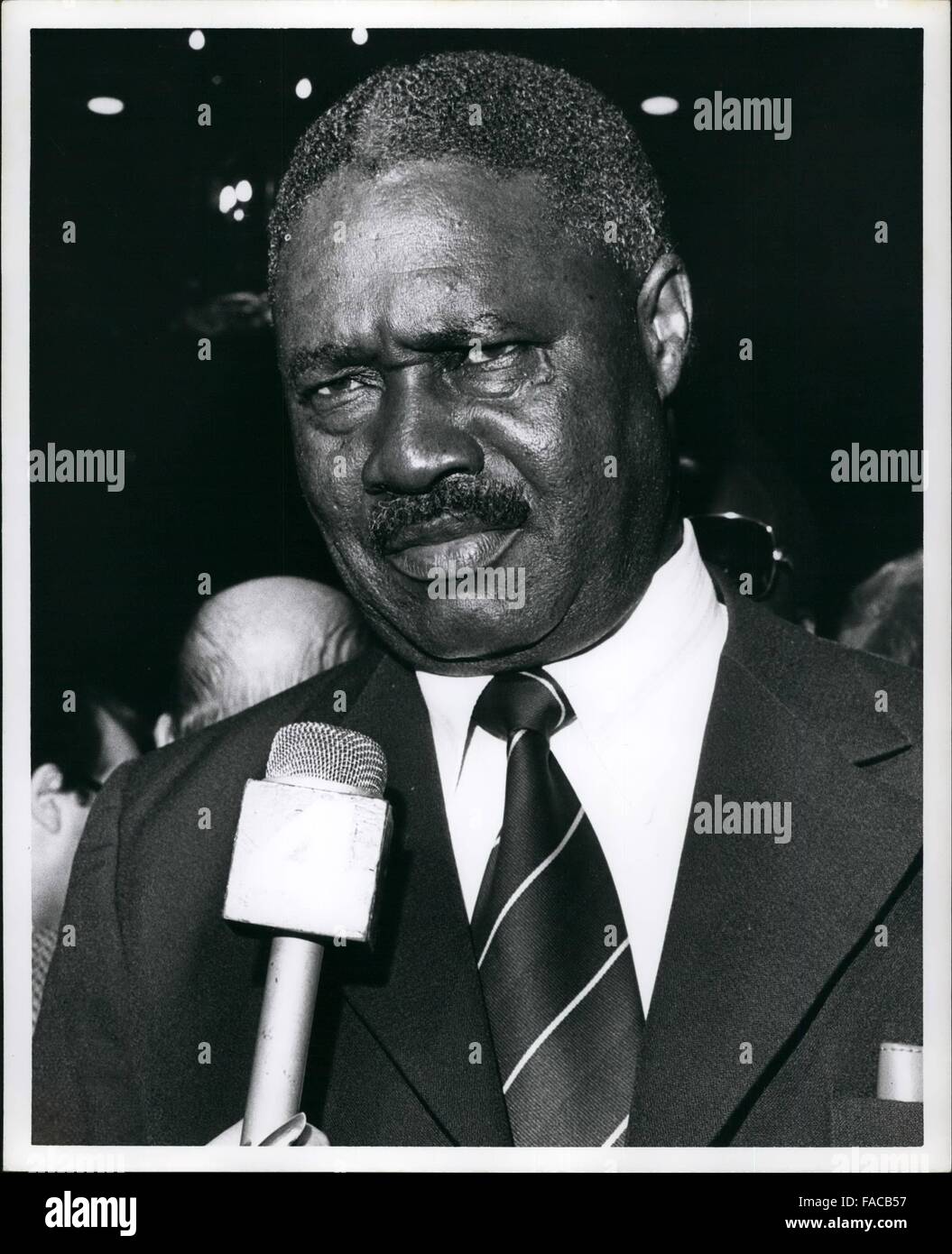 1980 - Chief Chirau, Senator of Rhodesia. © Keystone Pictures USA ...