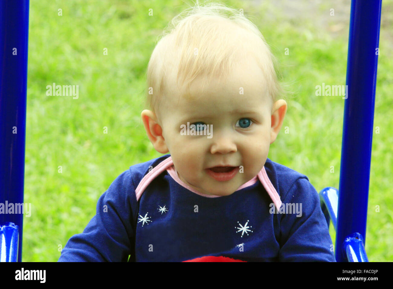 the lovely face of nice little baby Stock Photo - Alamy
