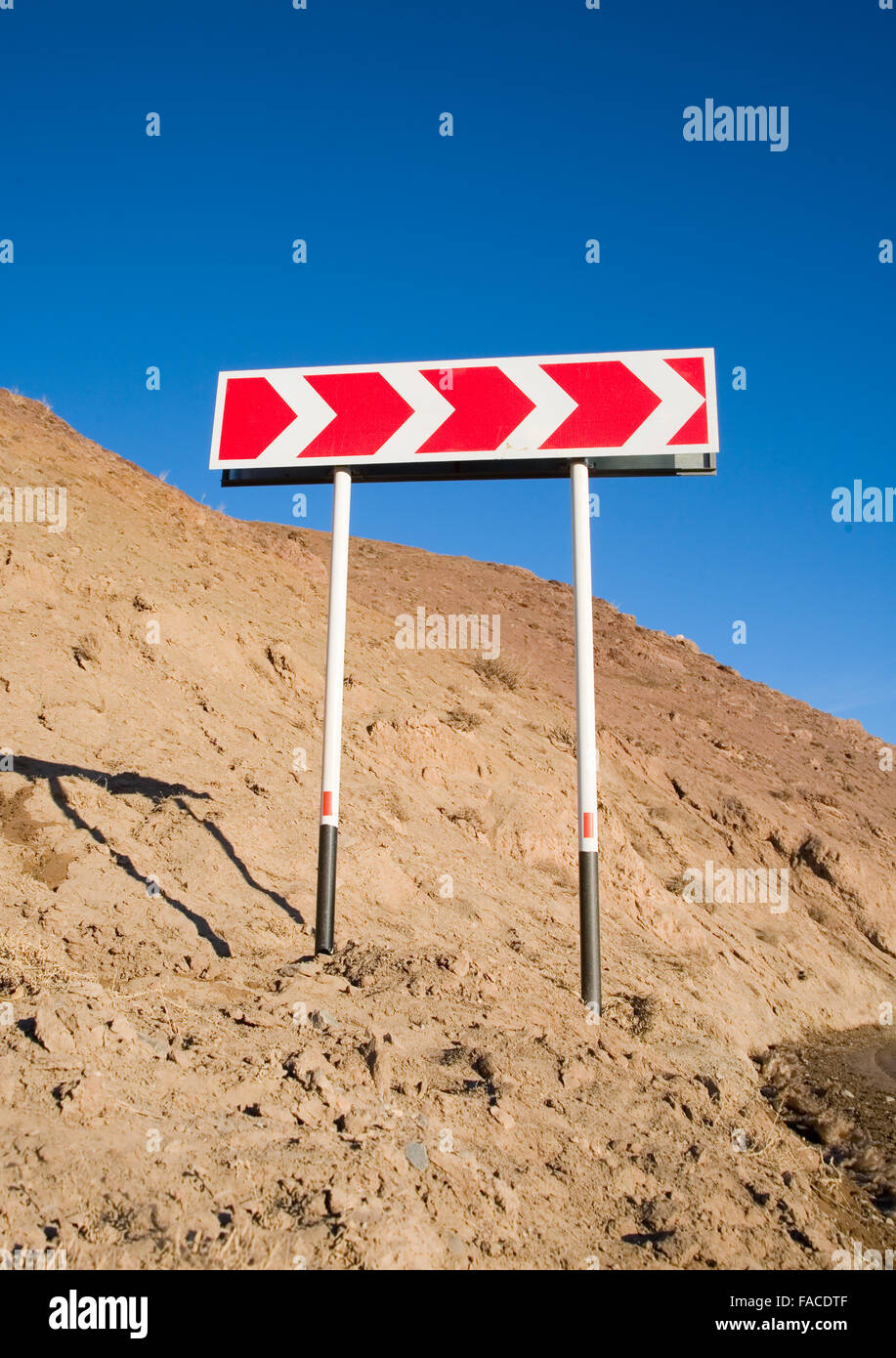 Stop turn right road signs hi-res stock photography and images - Alamy