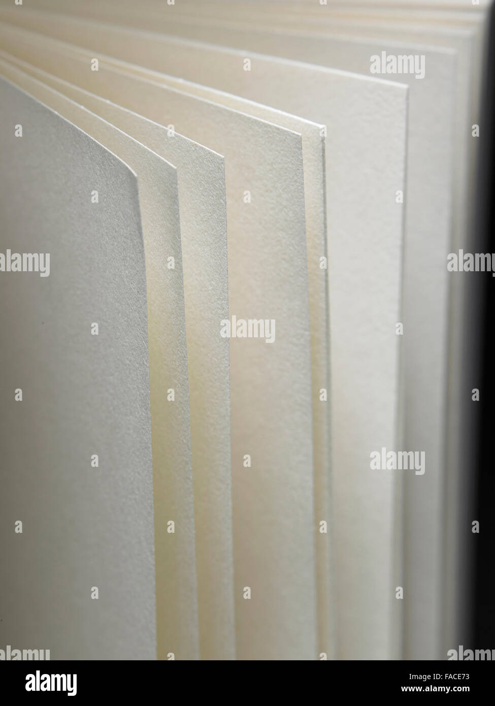 open book with gray background Stock Photo - Alamy