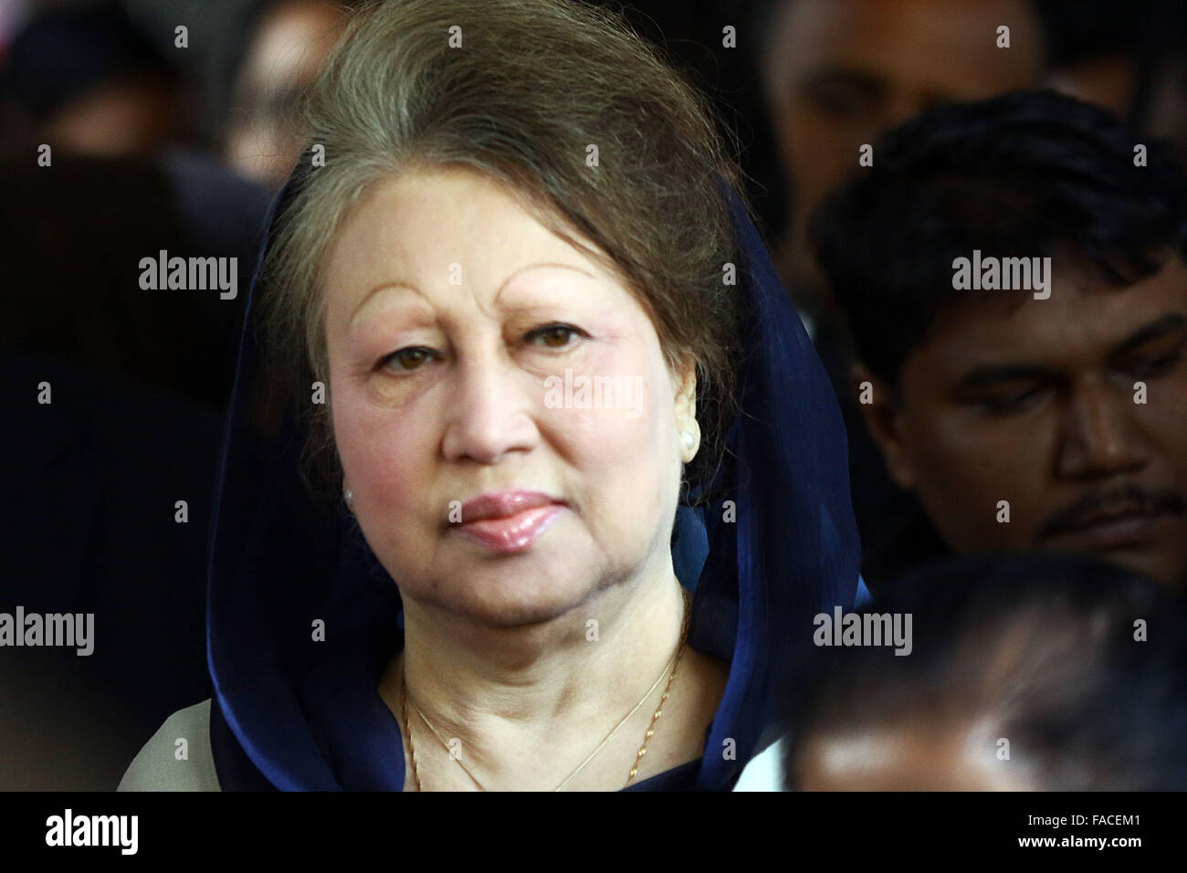 Dhaka, Bangladesh. 27th December, 2015. Former Bangladeshi prime ...