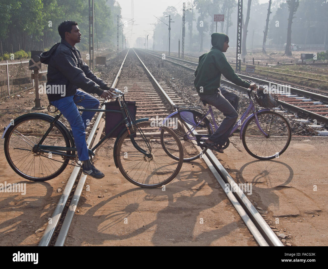 Railway junction hi-res stock photography and images - Alamy