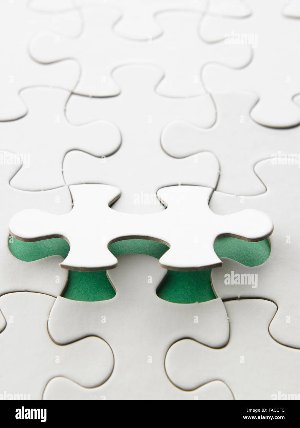 The last piece of a jigsaw puzzle Stock Photo - Alamy