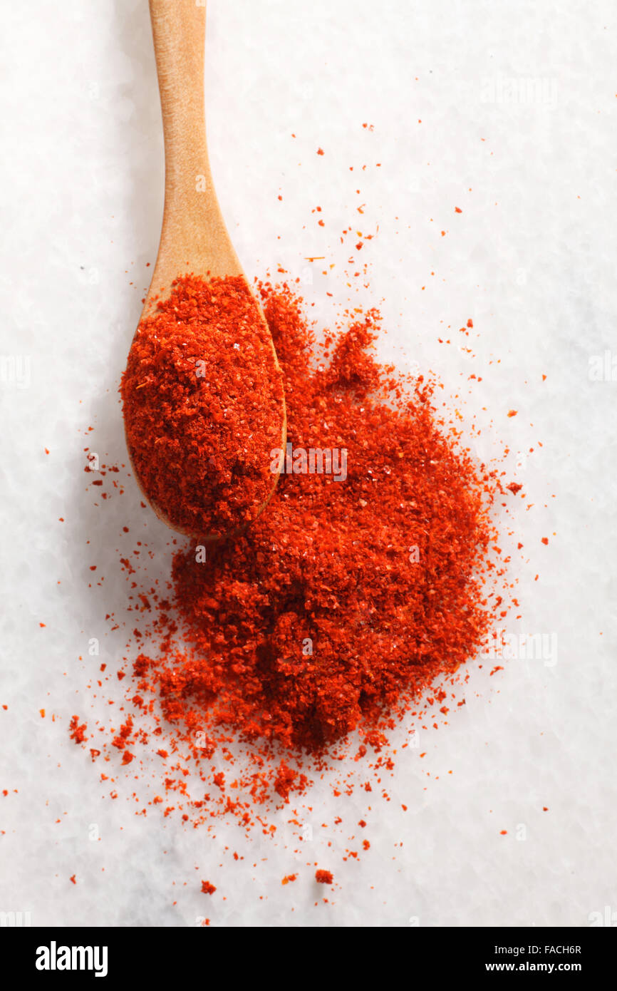 close up of the red chilli powder Stock Photo - Alamy