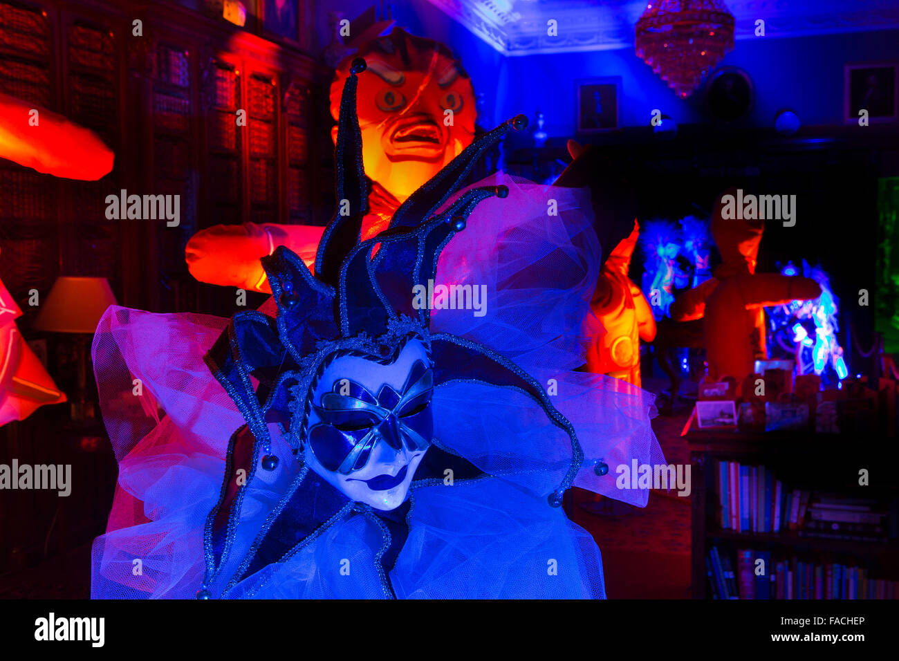 UK, England, Cheshire, Knutsford, Tatton Hall, Nutcracker themed ...