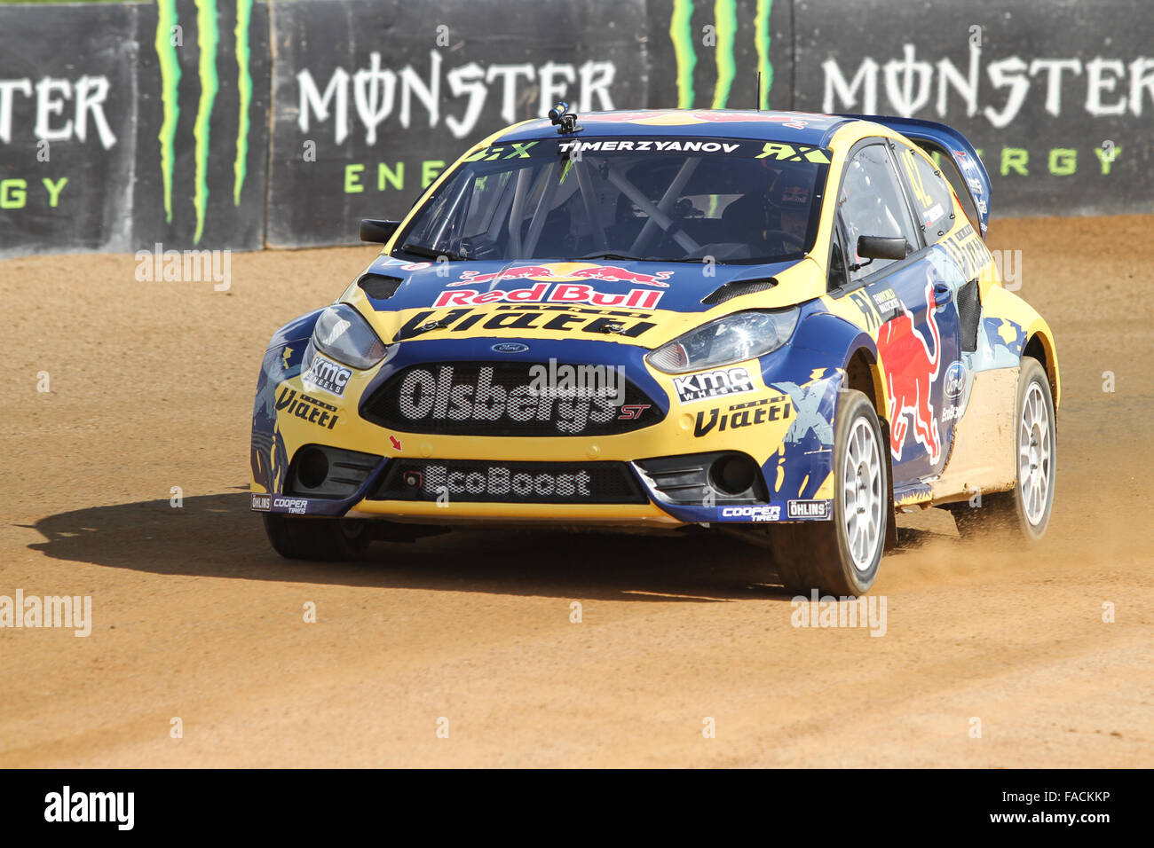 Timur Timerzyanov drives Ford Fiesta of Namus OMSE Team in FIA World ...