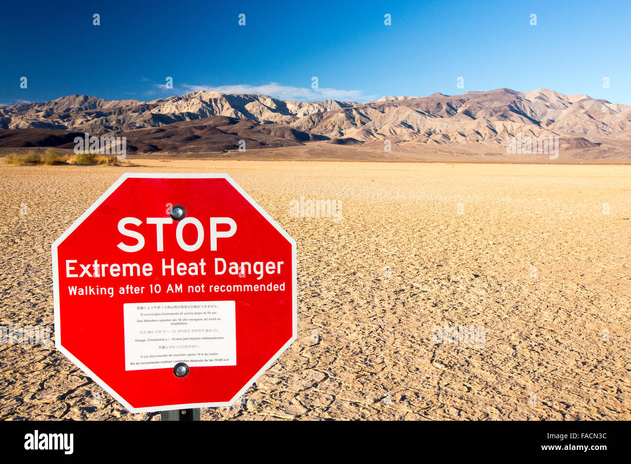 Death Valley is the lowest, hottest, driest place in the USA, with an ...