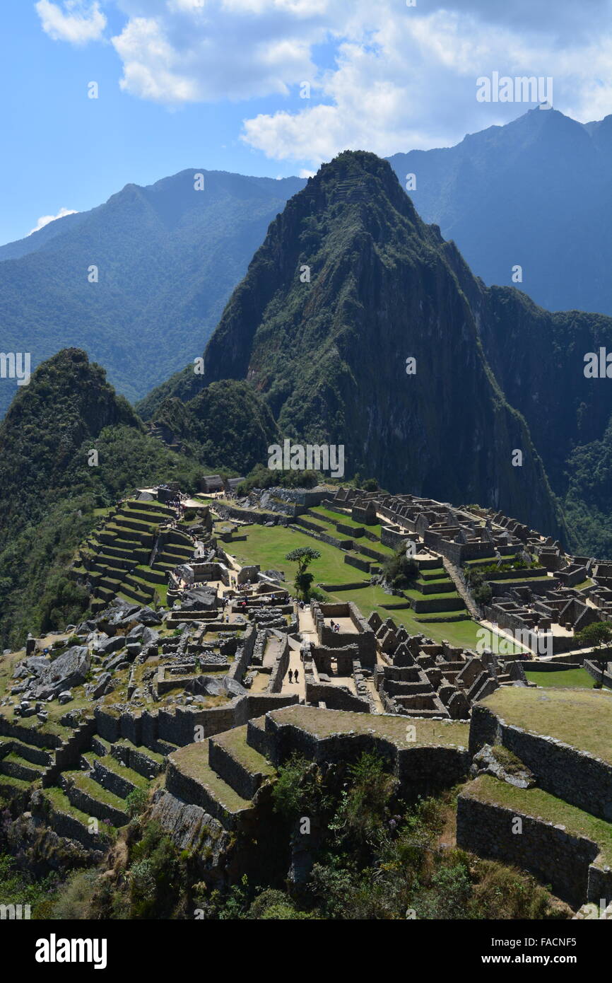 Machu picchu aerial hi-res stock photography and images - Alamy