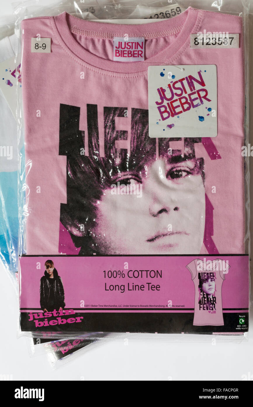 Justin Bieber t-shirts Stock Photo - Alamy Justin Bieber t-shirts Stock Photo - Alamy