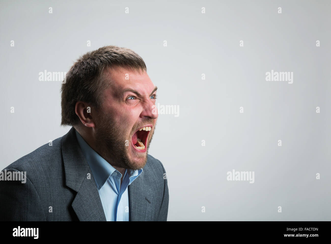 Shout fury hi-res stock photography and images - Alamy