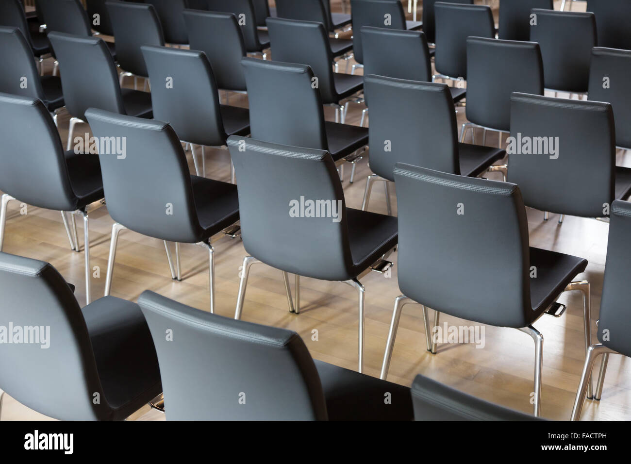 Many chairs in the presentations hall Stock Photo - Alamy