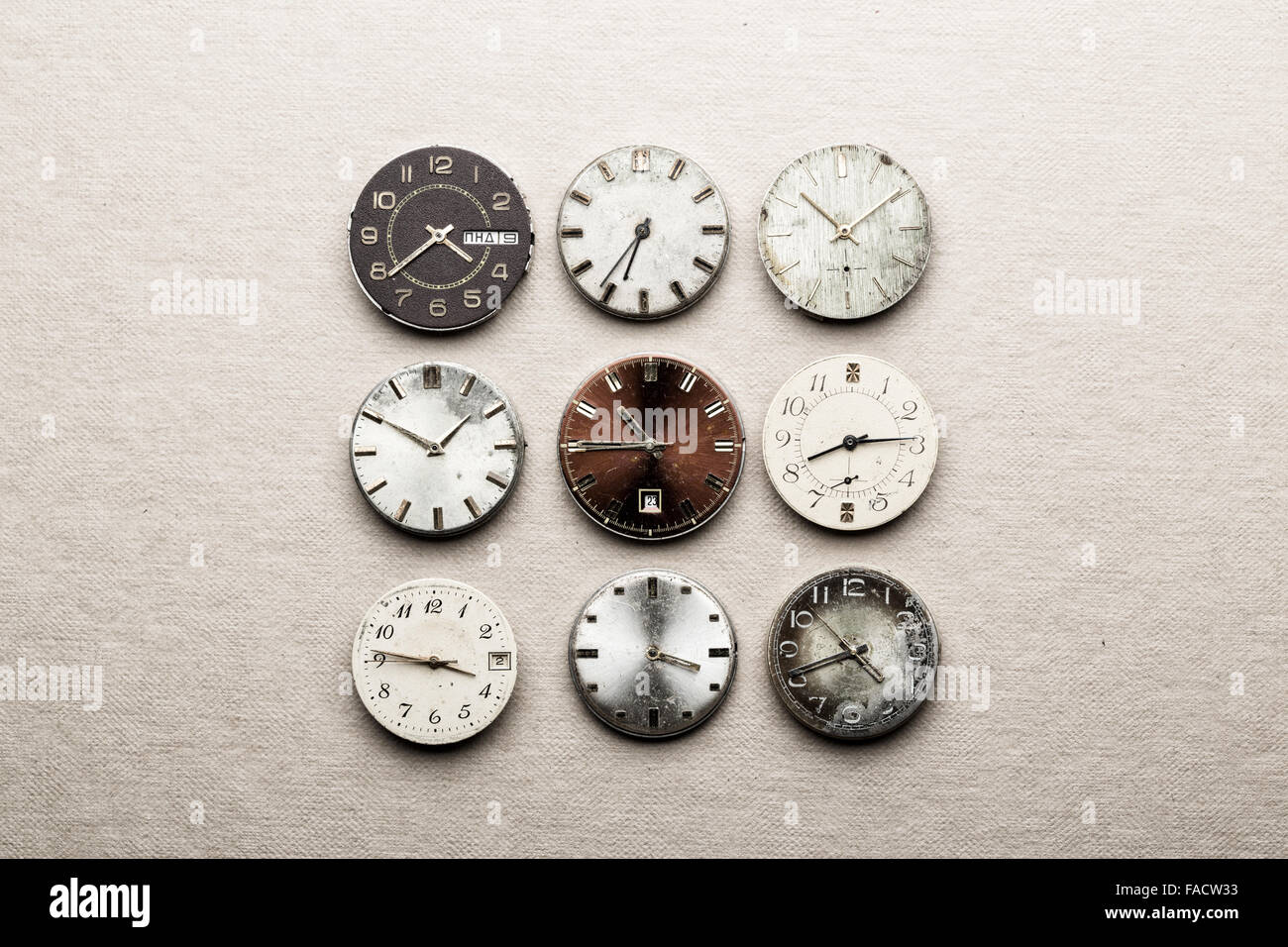 Clock dials hi-res stock photography and images - Alamy