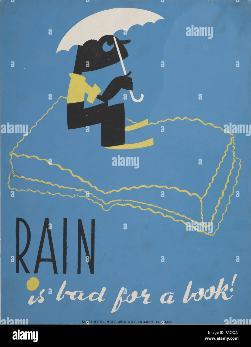 Work Projects Administration (WPA) poster for reading and libraries ...