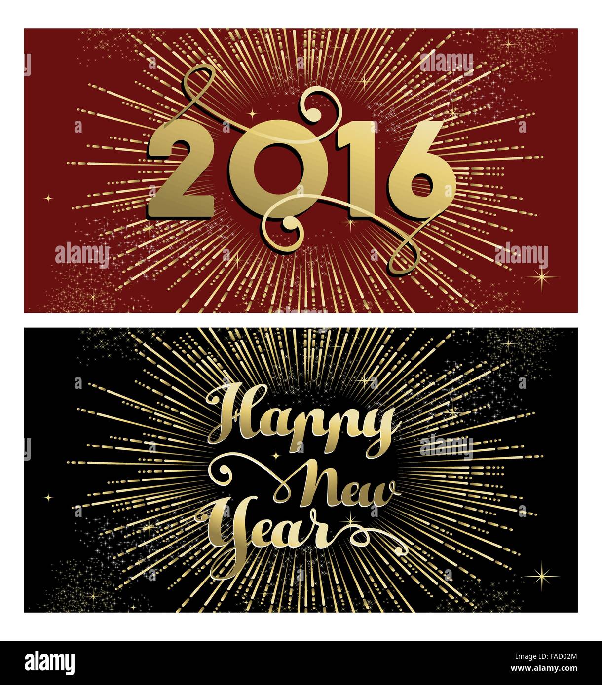 2016 banner Stock Vector Images - Alamy