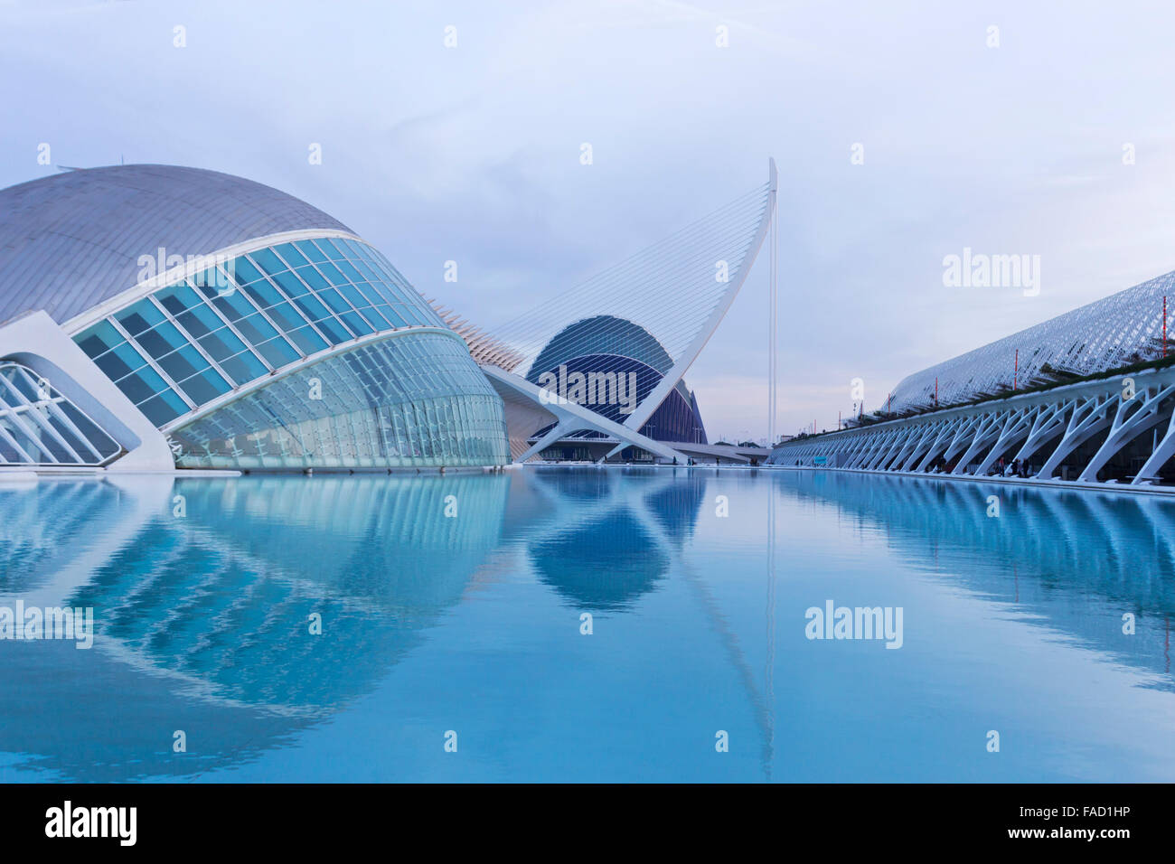 Valencia, Spain. The City of Arts and Sciences. L'Hemisfèric Stock ...