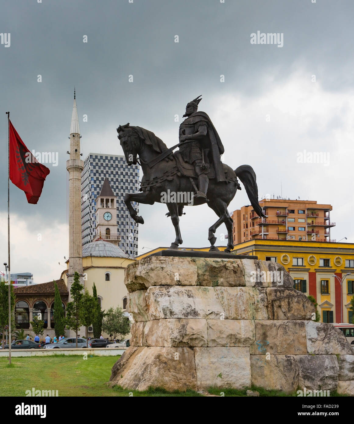 Albanian hero skanderbeg hi-res stock photography and images - Alamy