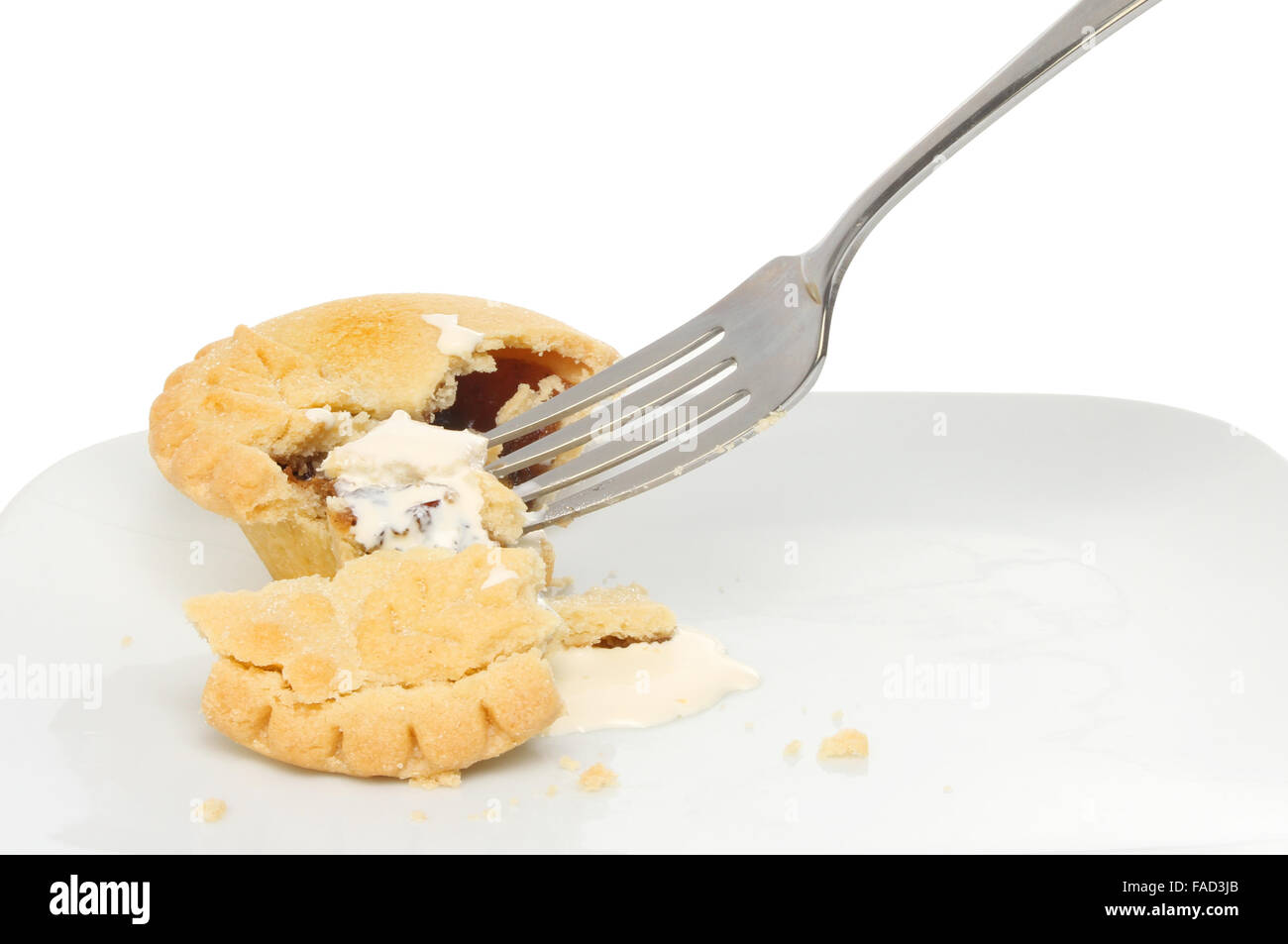 Pie with fork hi-res stock photography and images - Alamy