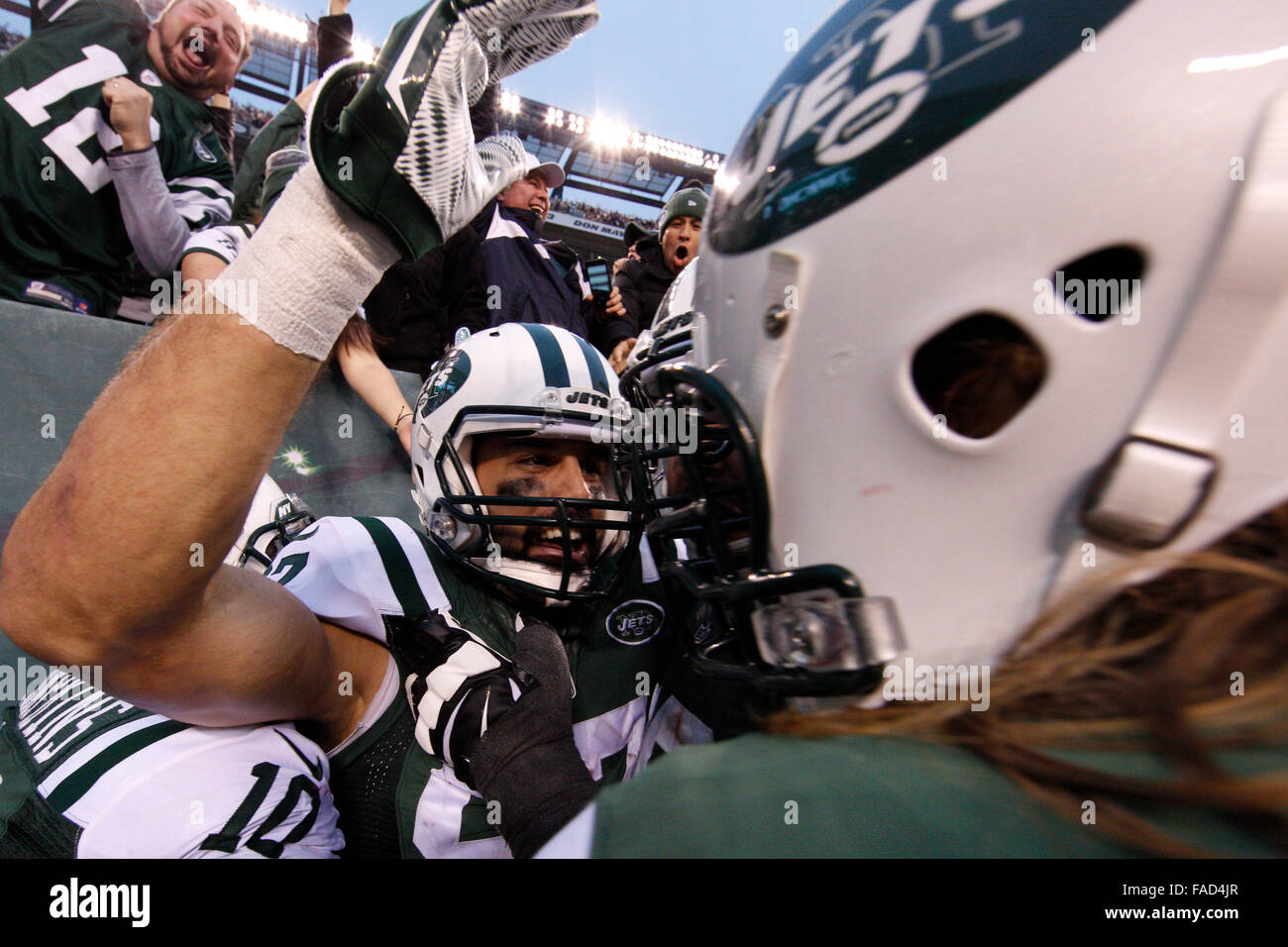 East Rutherford, New Jersey, USA. 27th Dec, 2015. New York Jets wide ...