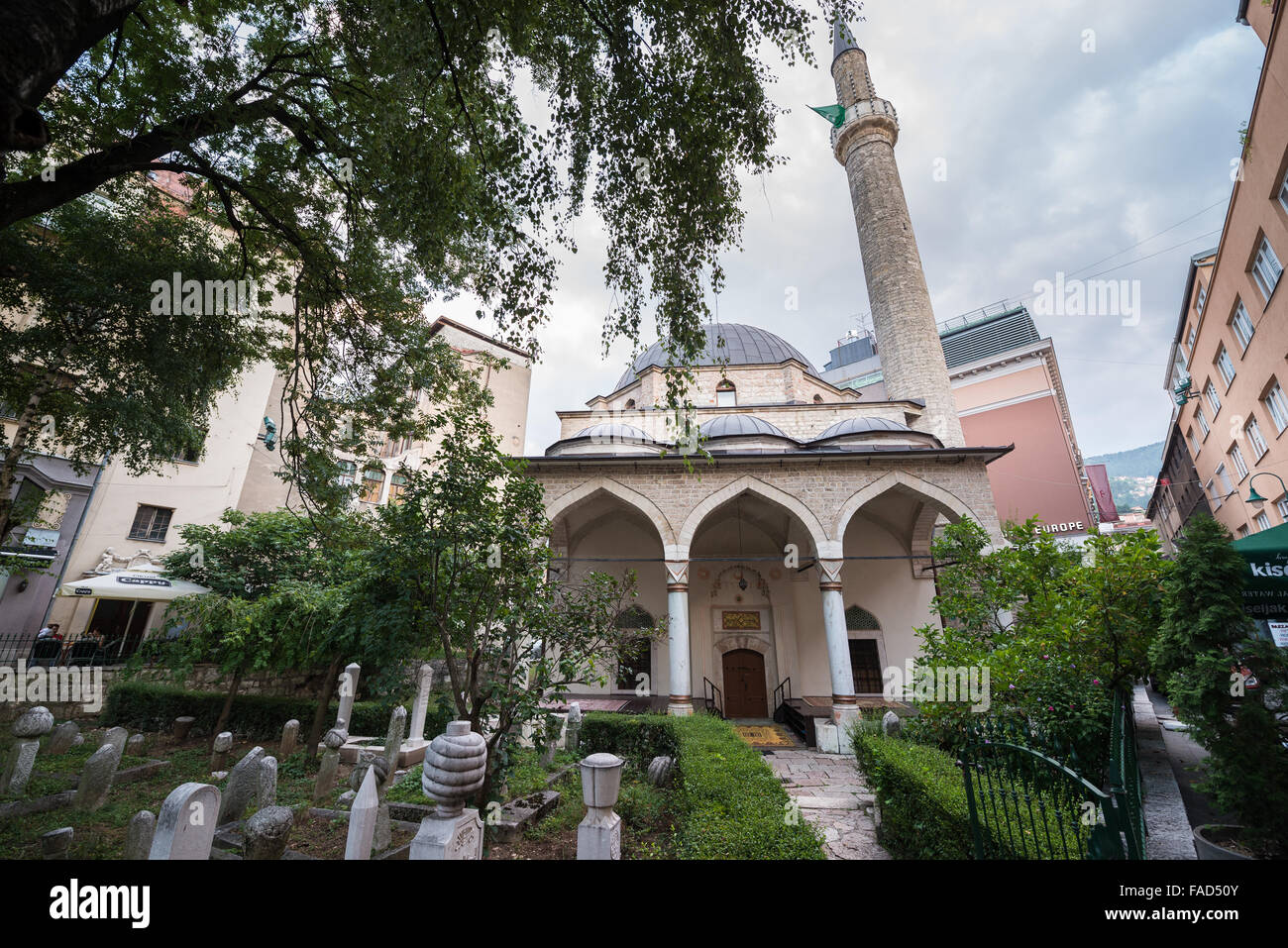 Ferhadija Mosque also called Ferhat-Pasha or Ferhad-Beg Vukovic Mosque ...