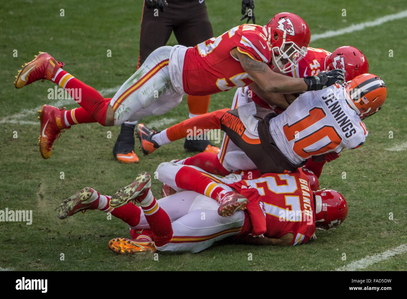 Kansas City, Missouri, USA. 27th Dec, 2015. Kansas City Chiefs S Daniel ...