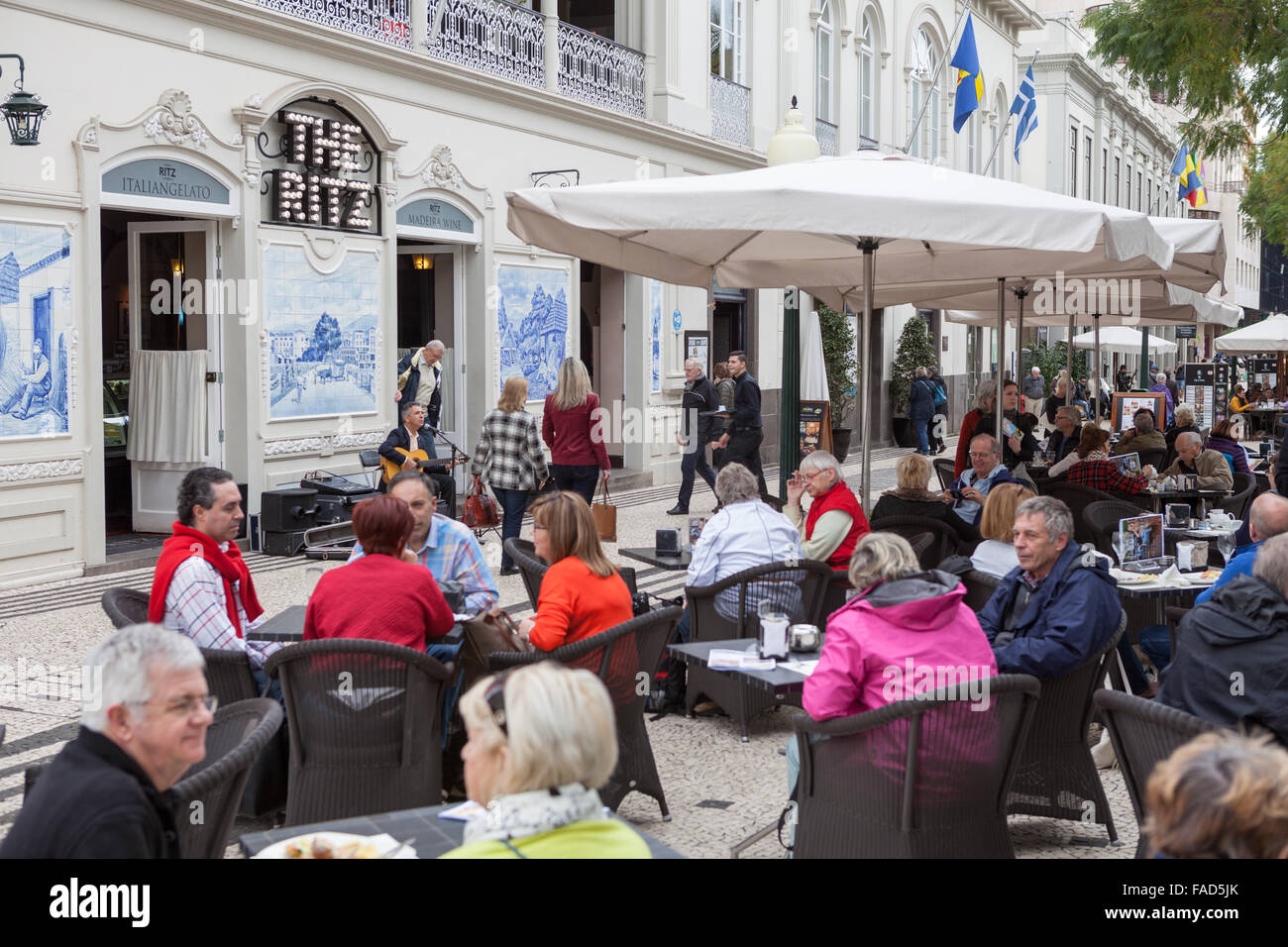 The ritz madeira cafe hi-res stock photography and images - Alamy