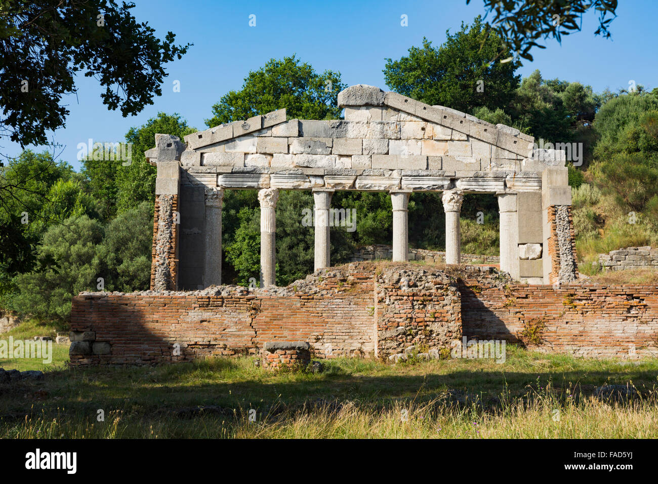Apollonia, or Apoloni, Fier Region, Albania. Ancient Greek city founded ...