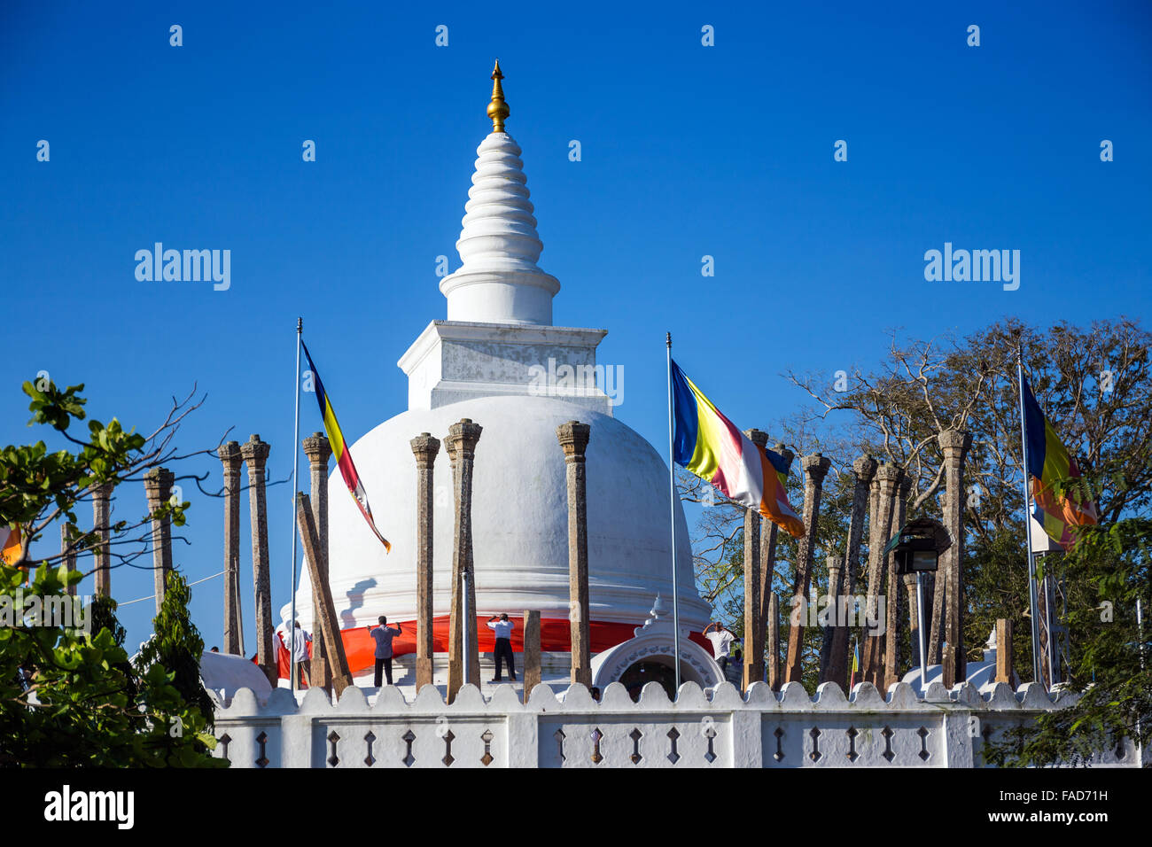 Thuparama Dagoba, Sacred City of Anuradhapura, UNESCO World Heritage ...