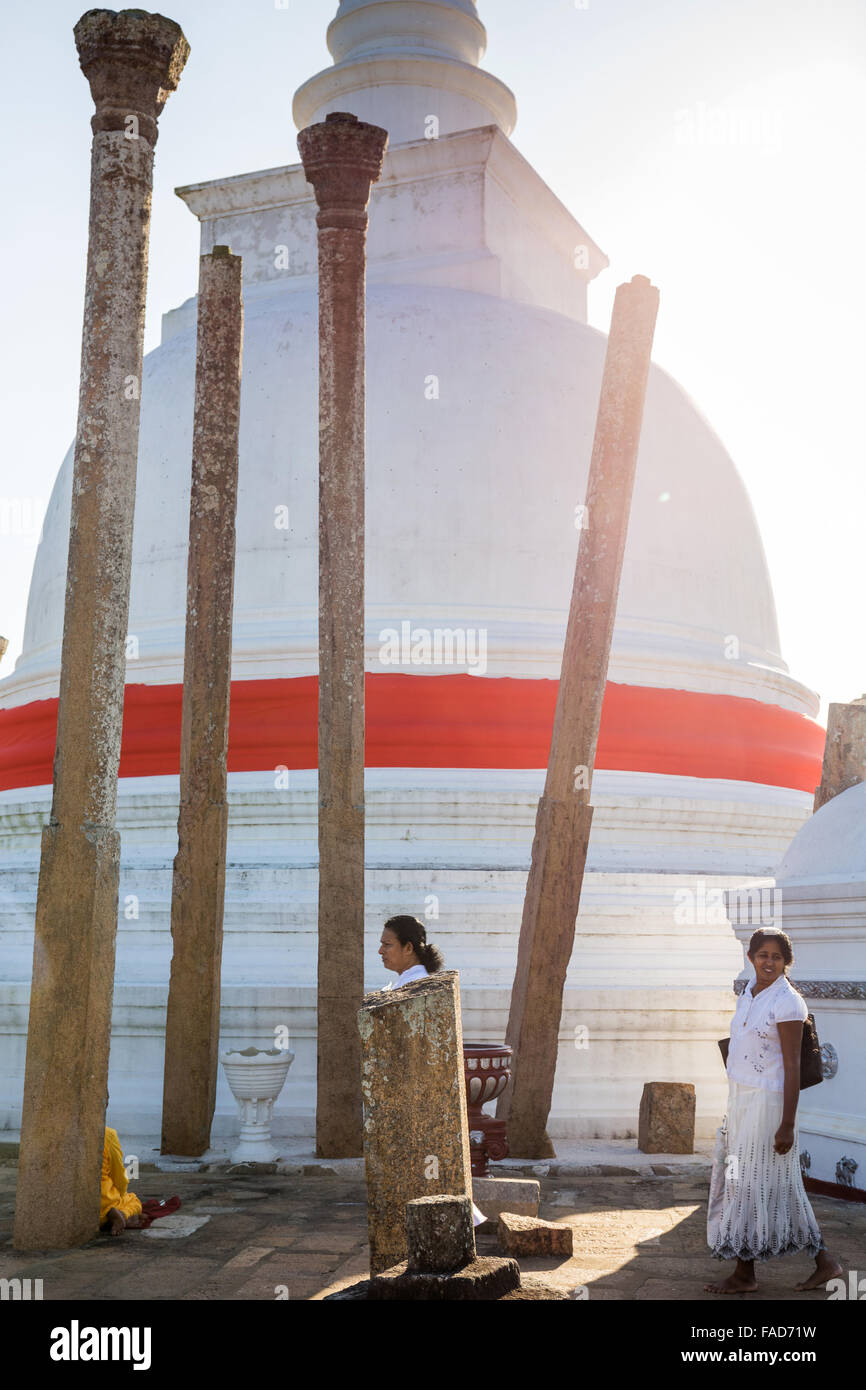 Thuparama Dagoba, Sacred City of Anuradhapura, UNESCO World Heritage ...