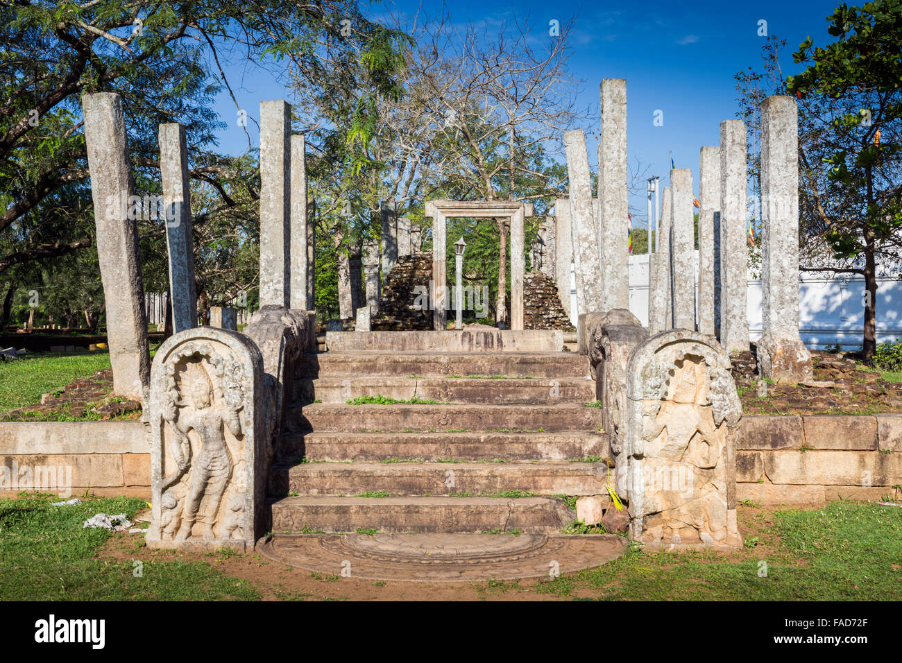 Ruins of Sacred City of Anuradhapura, UNESCO World Heritage Site, North ...