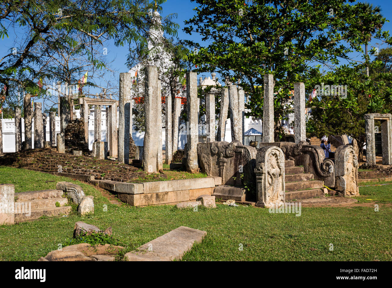 Ruins of Sacred City of Anuradhapura, UNESCO World Heritage Site, North ...