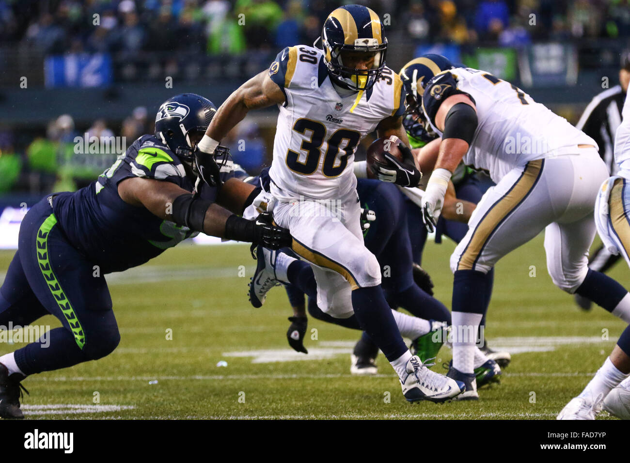Seattle, USA. 27th Dec, 2015. St. Louis Rams running back Todd Gurley ...