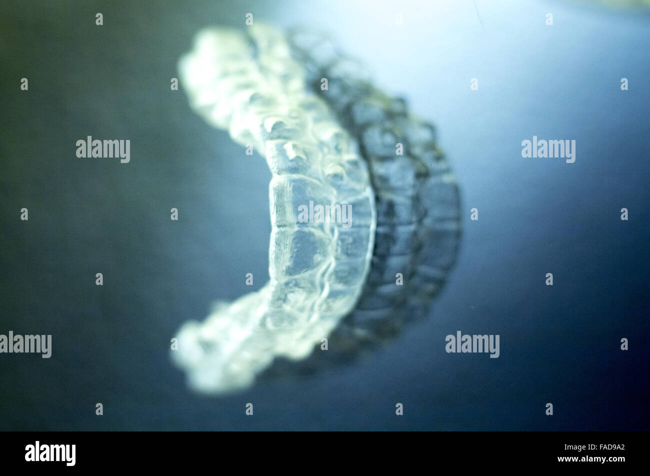 Invisible dental aligners modern tooth brackets transparent teeth ...