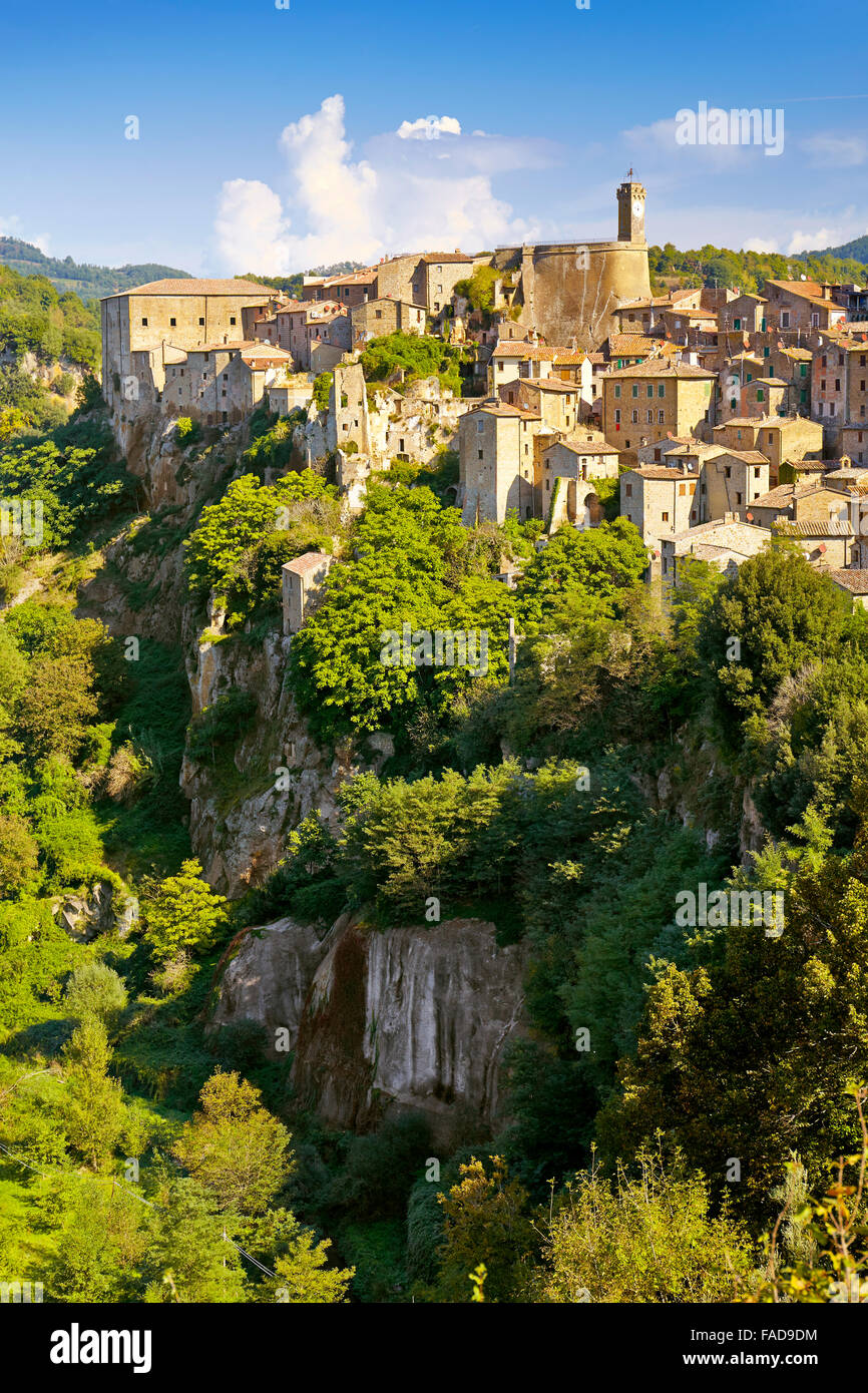 Sorano tuscany hi-res stock photography and images - Alamy