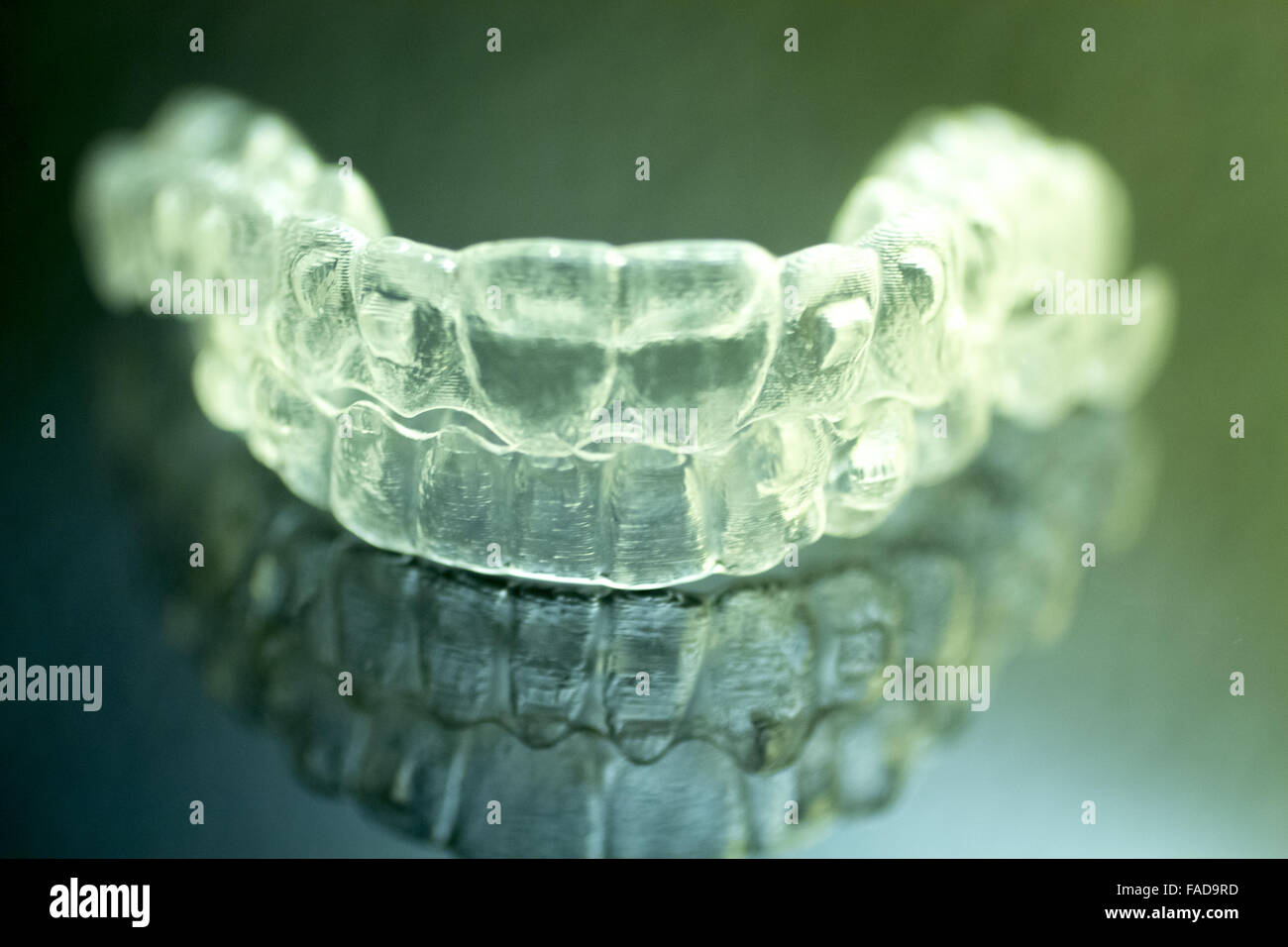 Invisible dental aligners modern tooth brackets transparent teeth ...