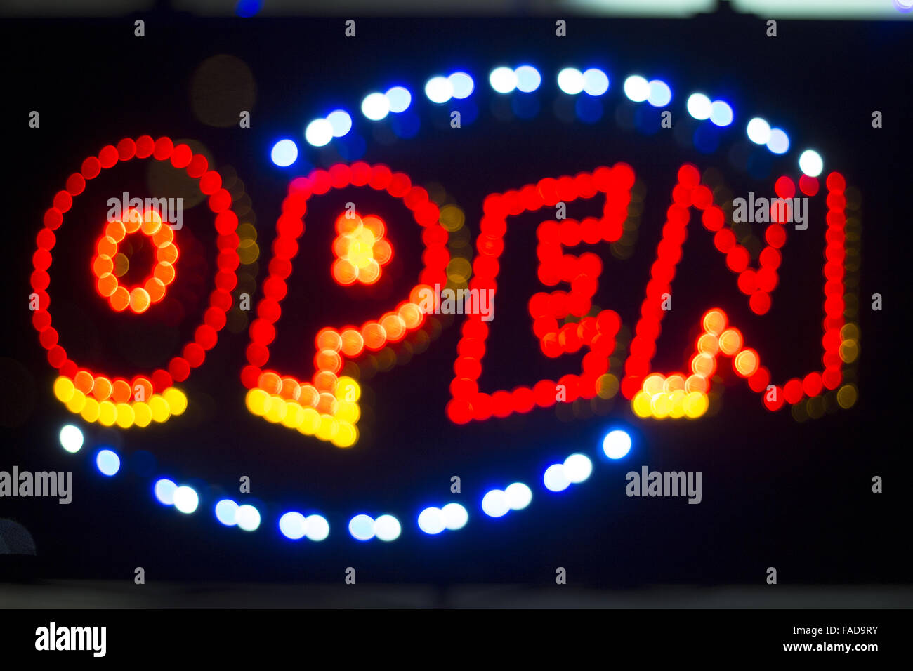 Shops and restaurant opening at night hi-res stock photography and ...